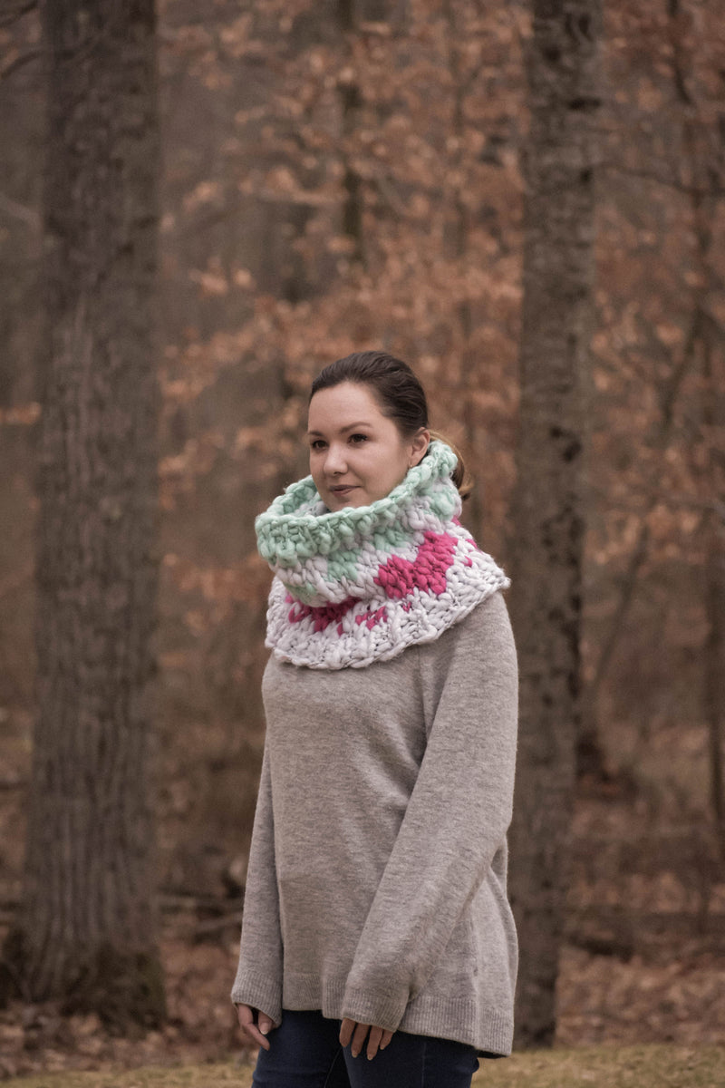 COWL KNITTING PATTERN: The Anna Cowl – Yessy's Designs